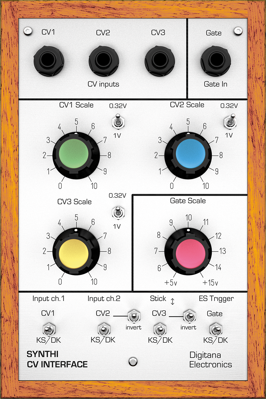 Synthi VCS3 CV Interface - Digitana Electronics