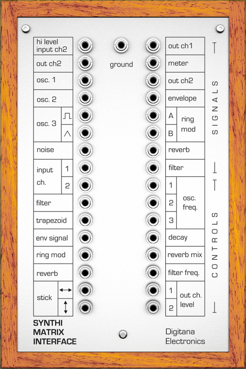 Synthi VCS3 Matrix Interface - Digitana Electronics