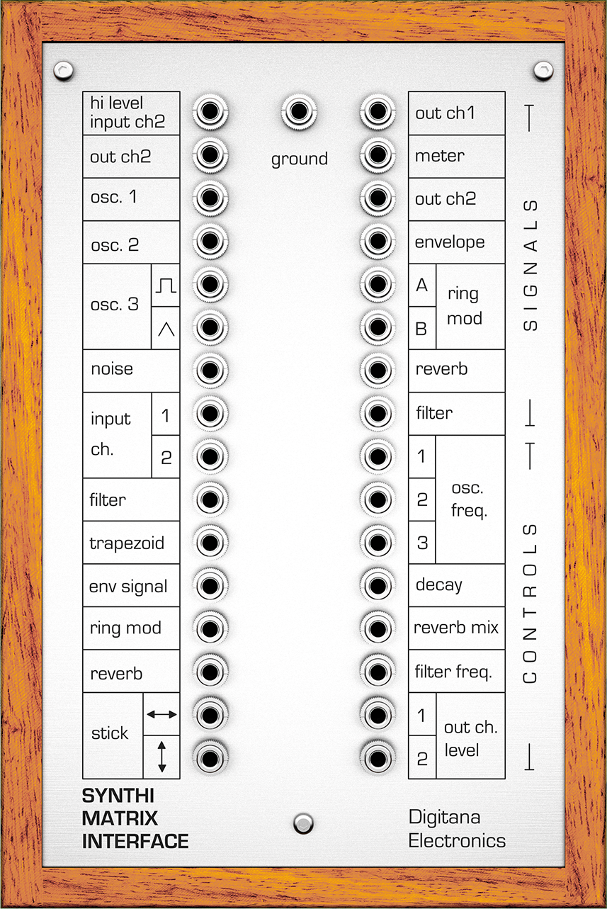 Synthi VCS3 Matrix Interface - Digitana Electronics